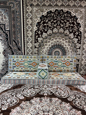 Luxury Arab Majlis Sofa Set - Traditional Toshak Design